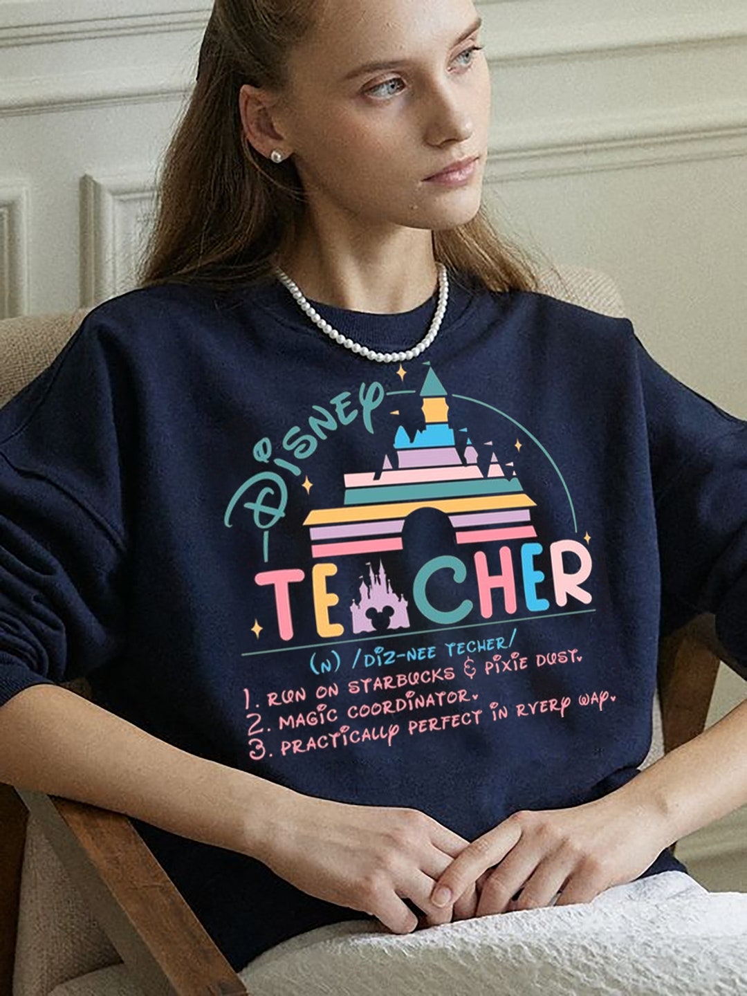 Teacher Definition Shirt Teach Love Inspire Shirt Disney Teacher