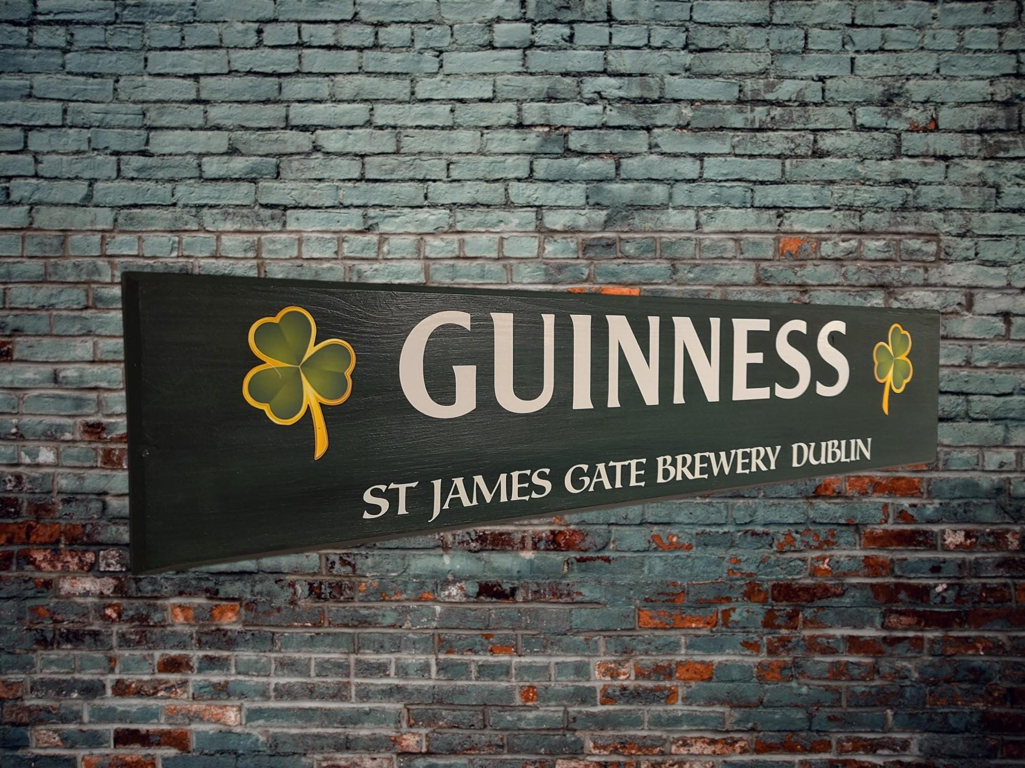 Wood Guinness Sign, Guinness Wood Sign, Guinness Sign, Man Cave Sign ...