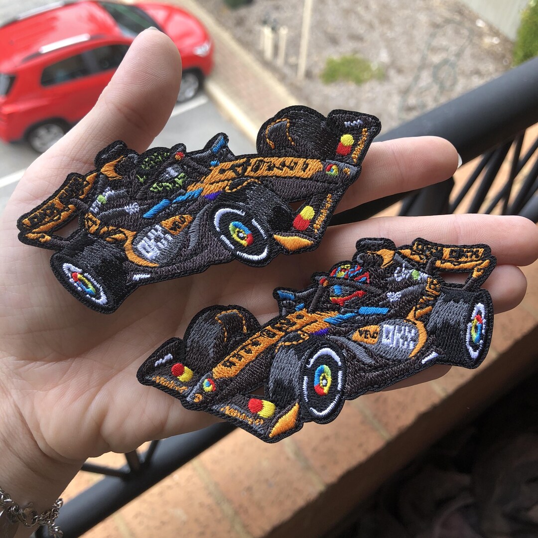 Lando and Oscar Car Embroidery Patches (9.5cm / 3.7 Inch) - Etsy