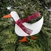 Tree Topper Duck Art Sculpture Metal Duck Ornament Indoor Outdoor ...