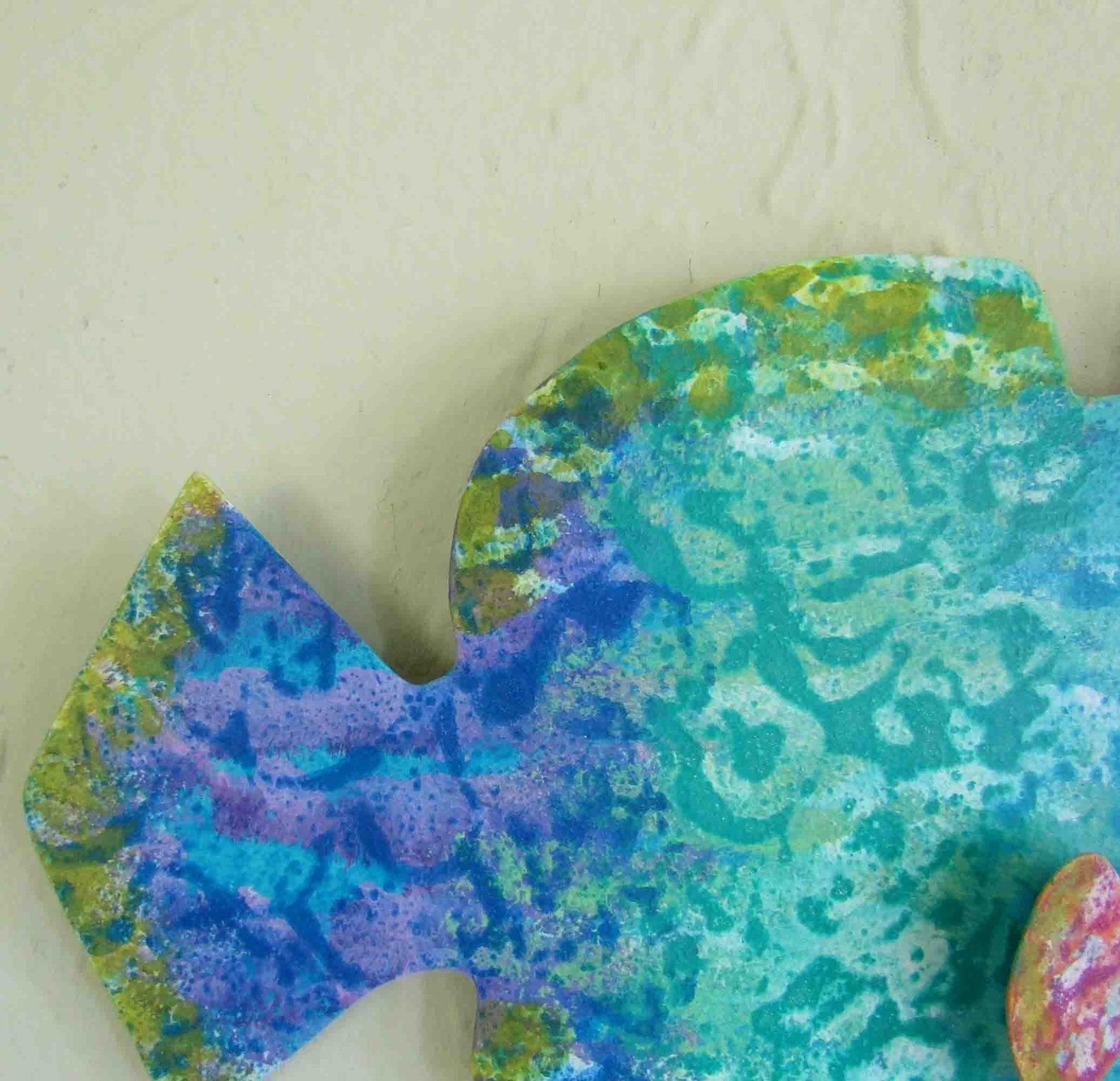 FISH ART Metal Wall Sculpture Tropical Fish Coastal Wall Decor - Etsy