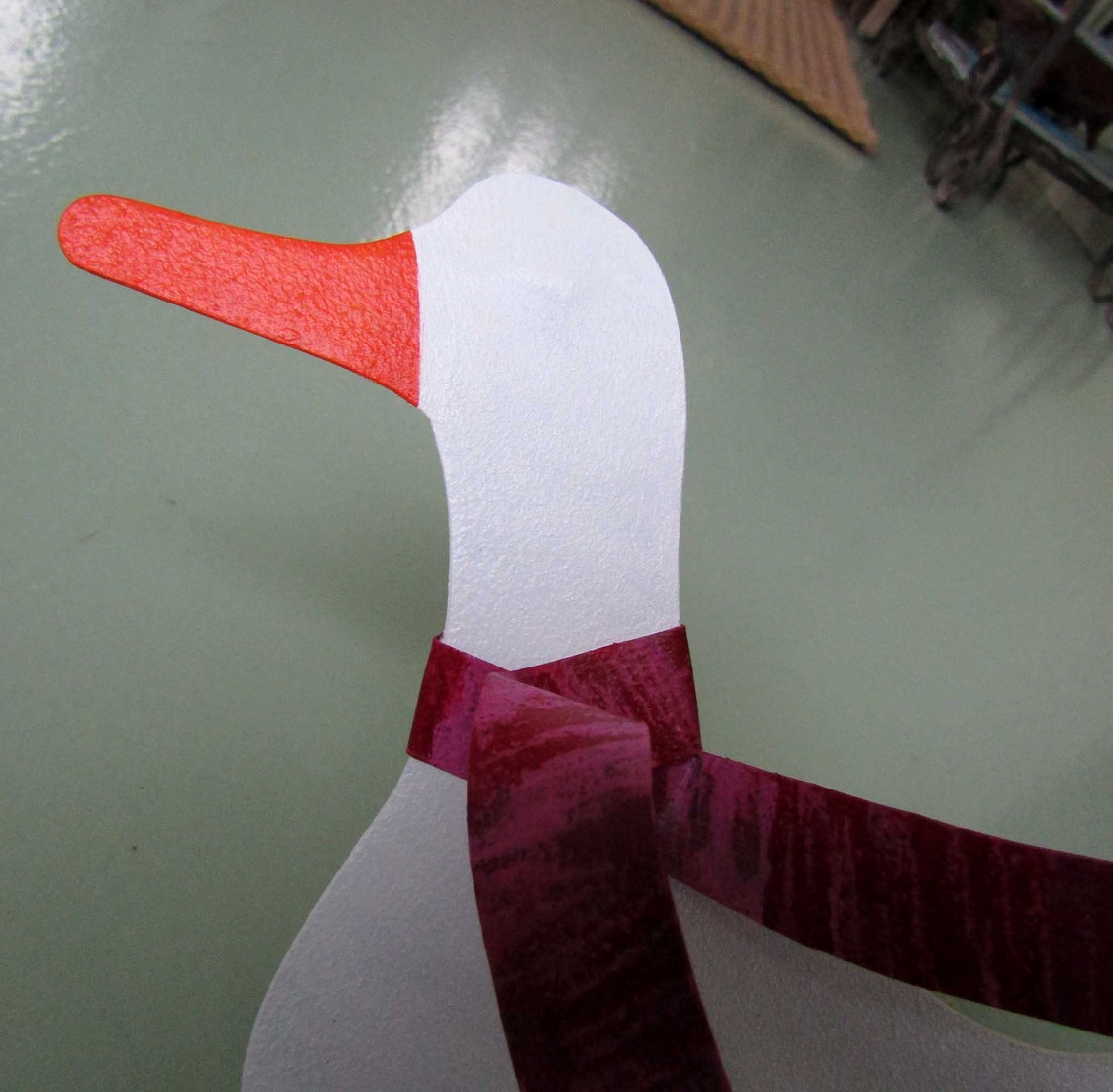 Tree Topper Duck Art Sculpture Metal Duck Ornament Indoor - Etsy