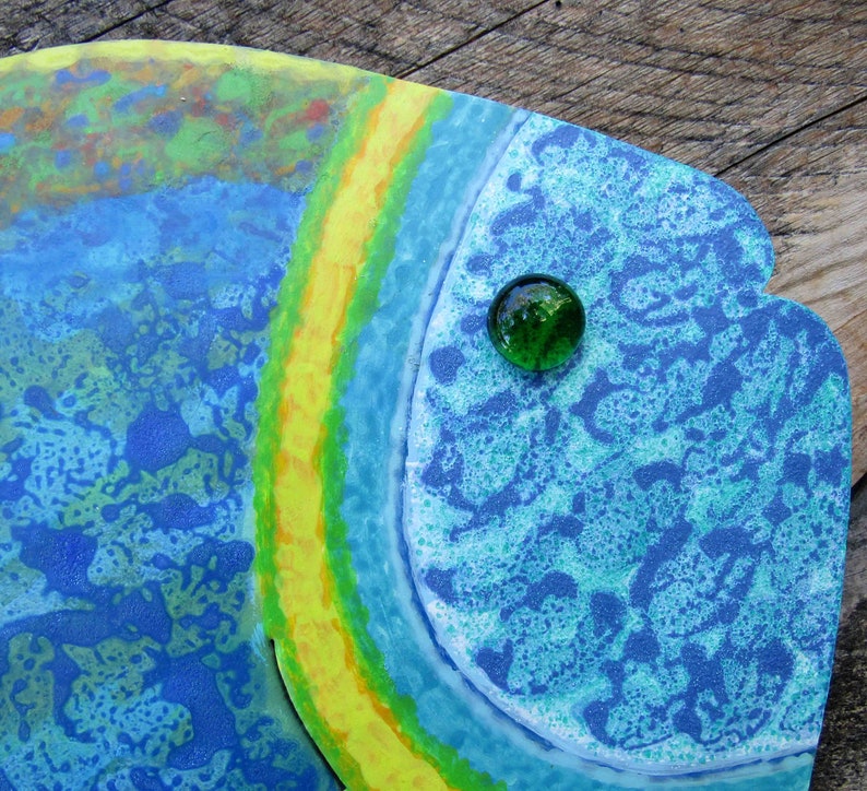 FISH ART Giant Blue Grouper Fish Bathroom Beach House Wall - Etsy