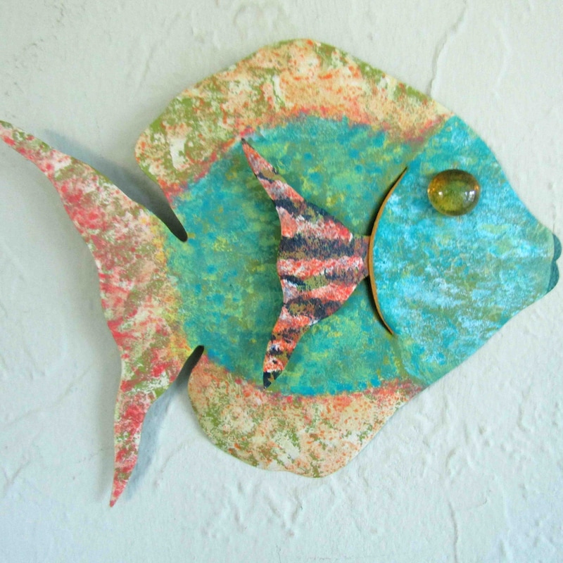 Metal Fish Wall Art - Etsy