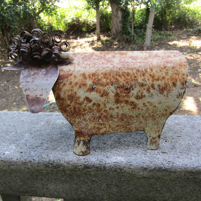 Upcycled Metal Art - Etsy