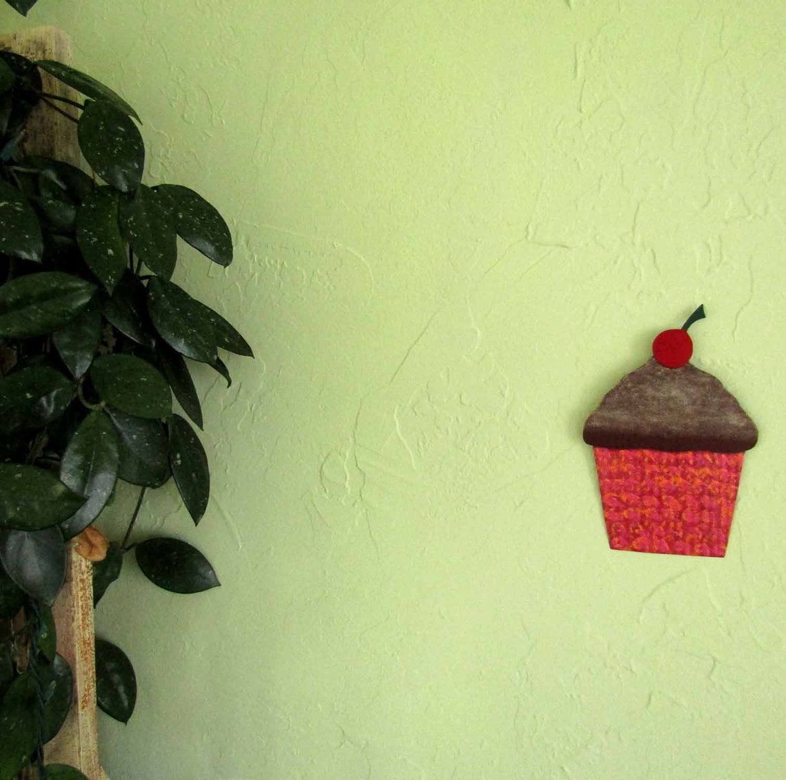 CUPCAKE ART Metal Wall Sculpture Cupcake Decor Mocha Chocolate - Etsy