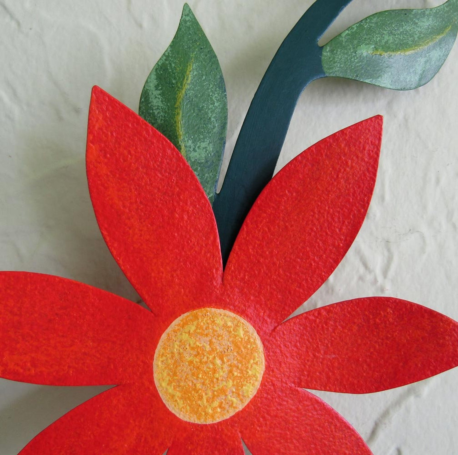 FLOWER ART Large Flower Vine Sculpture Climbing Trailing | Etsy