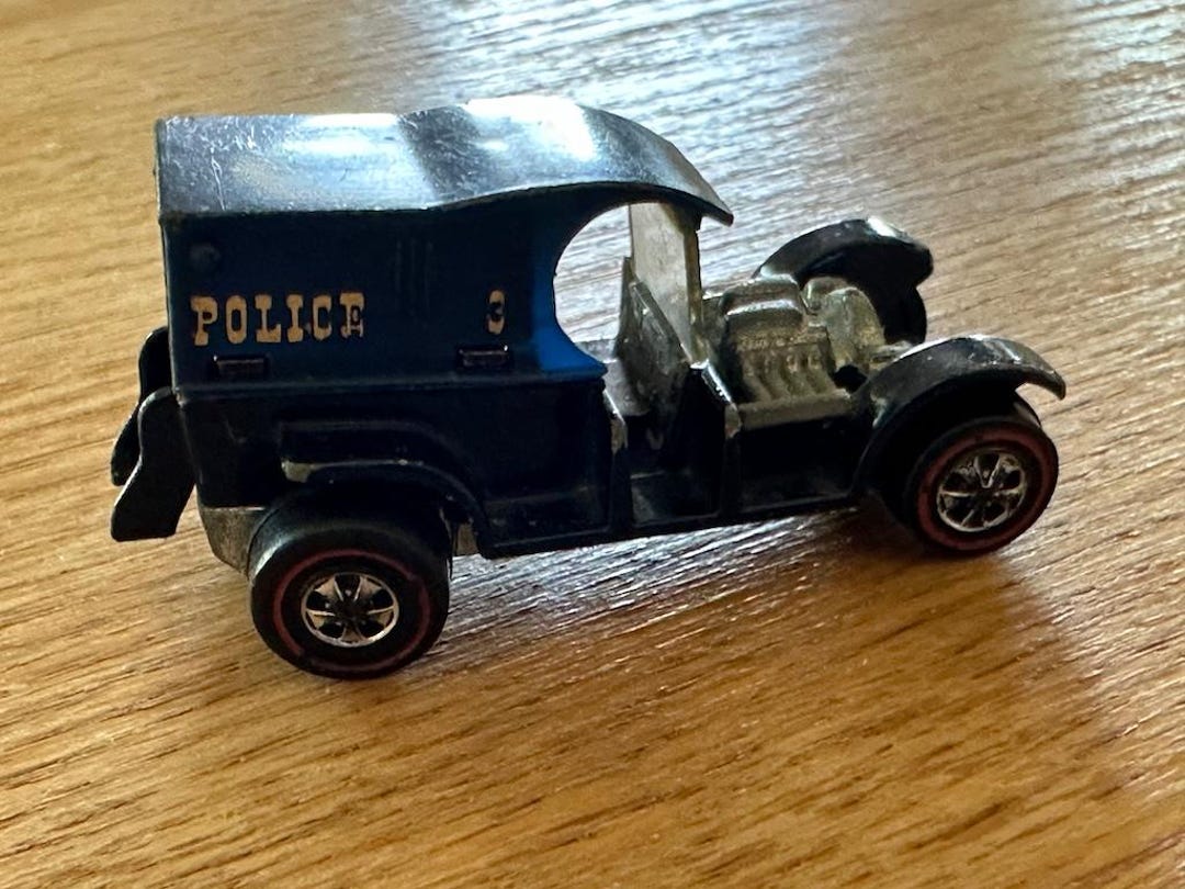 1970 Hot Wheels paddy Wagon POLICE Vintage Die Cast Toy Hot Rod RARE - Etsy