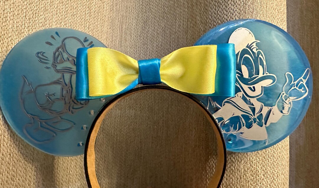 Donald Duck Ears - Etsy