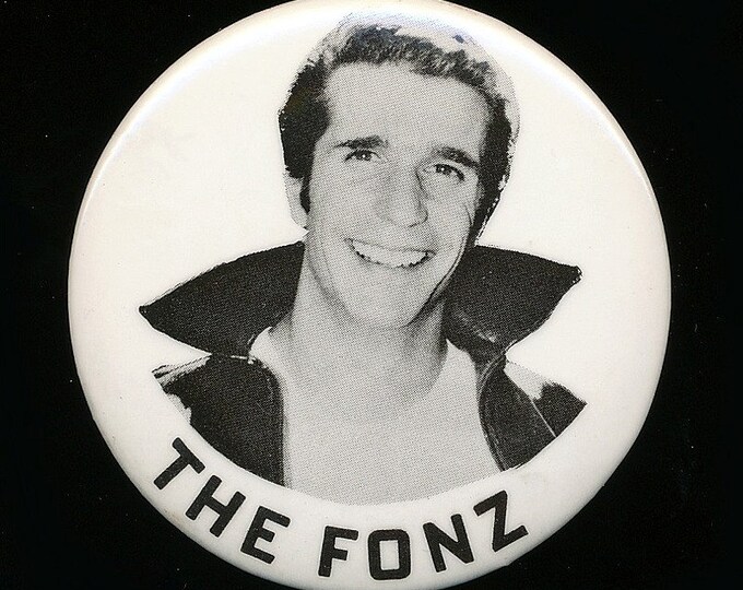 Vintage 1970sthe Fonzfonzie HAPPY Days Poster - Etsy