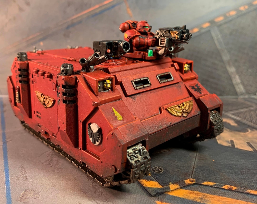 Warhammer 40k Blood Angels Rhino - Etsy