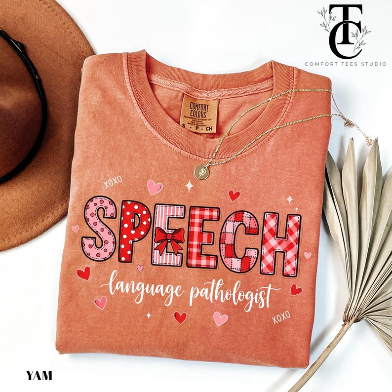 Valentine Speech Language Pathologist Shirt, SLP Tee Shirt, Speech ...