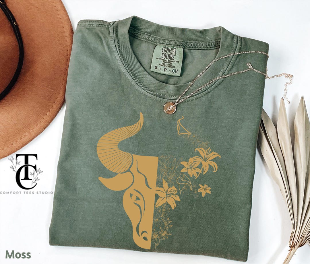 Comfort Colors® Zodiac Taurus Shirt, Taurus Gifts, Taurus Zodiac Tee ...