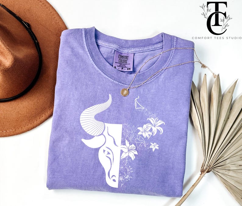 Comfort Colors® Zodiac Taurus Shirt, Taurus Gifts, Taurus Zodiac Tee ...