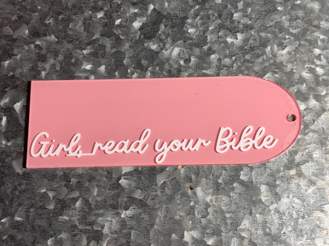 Girl, Read Your Bible Bookmark - Etsy
