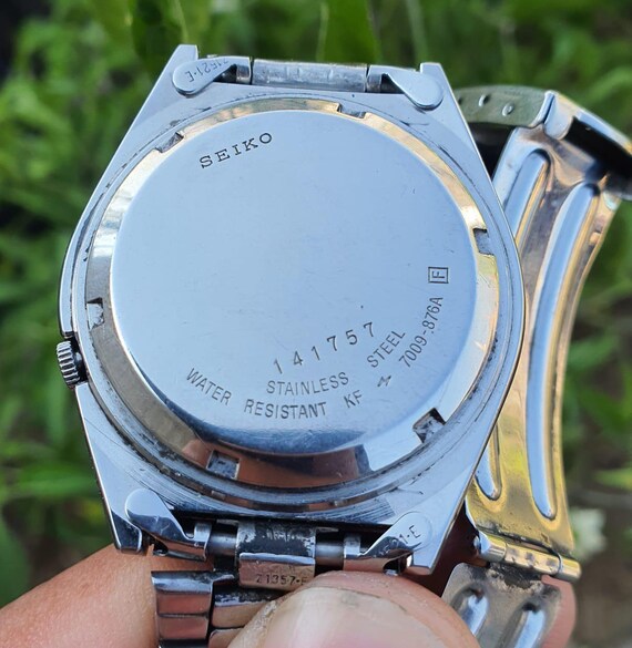 Seiko 5 Automatic 7009-876A Day / Date Stainless Stee… - Gem