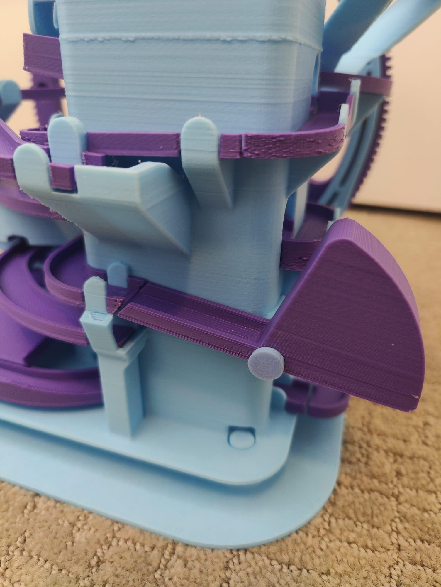 3D Printed Marble Machine Fully Assembled - Etsy