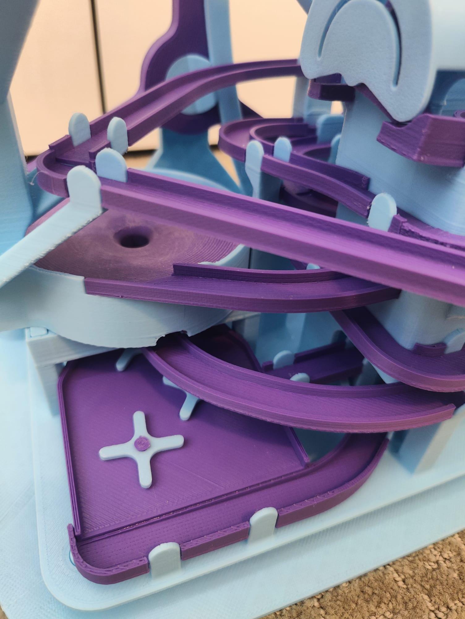 3D Printed Marble Machine Fully Assembled - Etsy