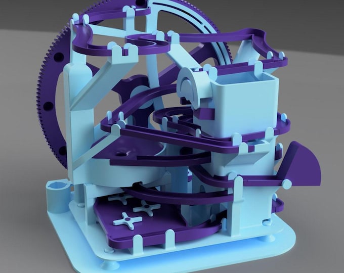 Marble Machine Kinetic Art STL File for 3D Printing Digital Download ...