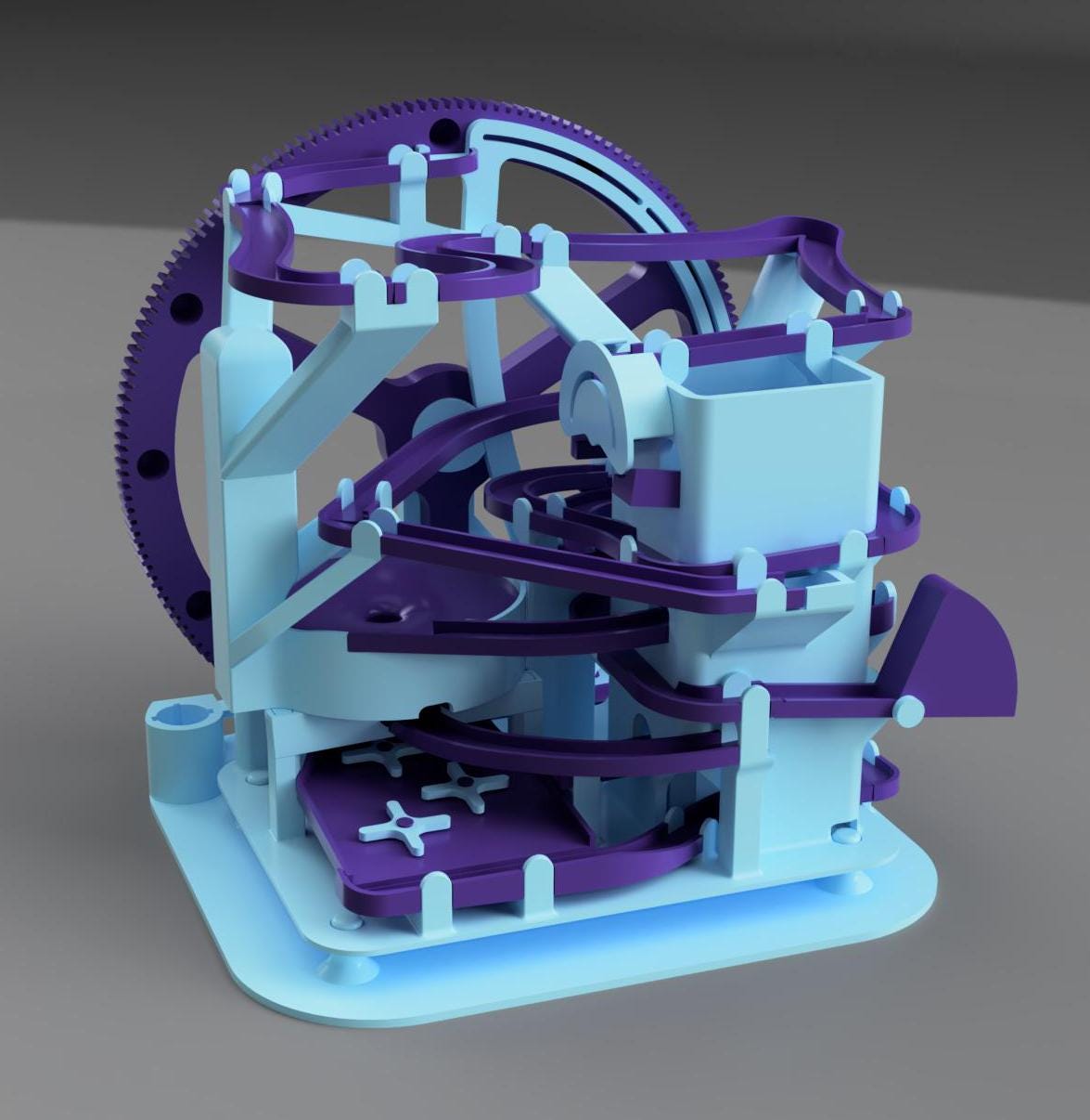 3D Printed Marble Machine Fully Assembled - Etsy