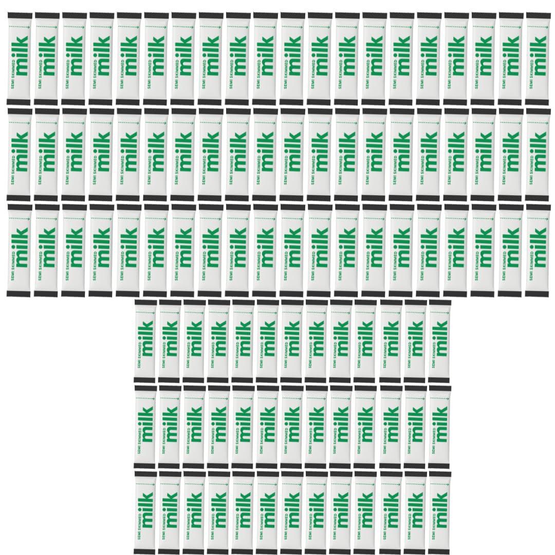 100 X 10ml Semi UHT Milk Sticks - Individually Wrapped, Long Shelf Life ...