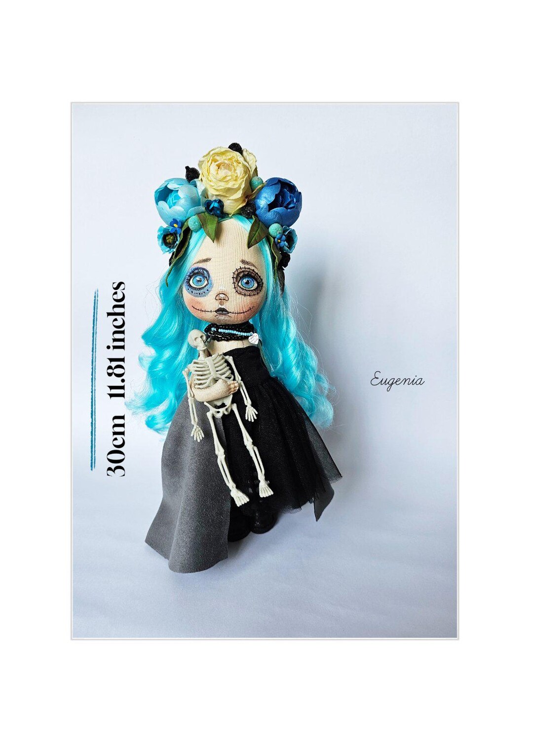 READY TO SHIP! Handmade Witch Doll, Whimsical Handmade Witch Doll ...