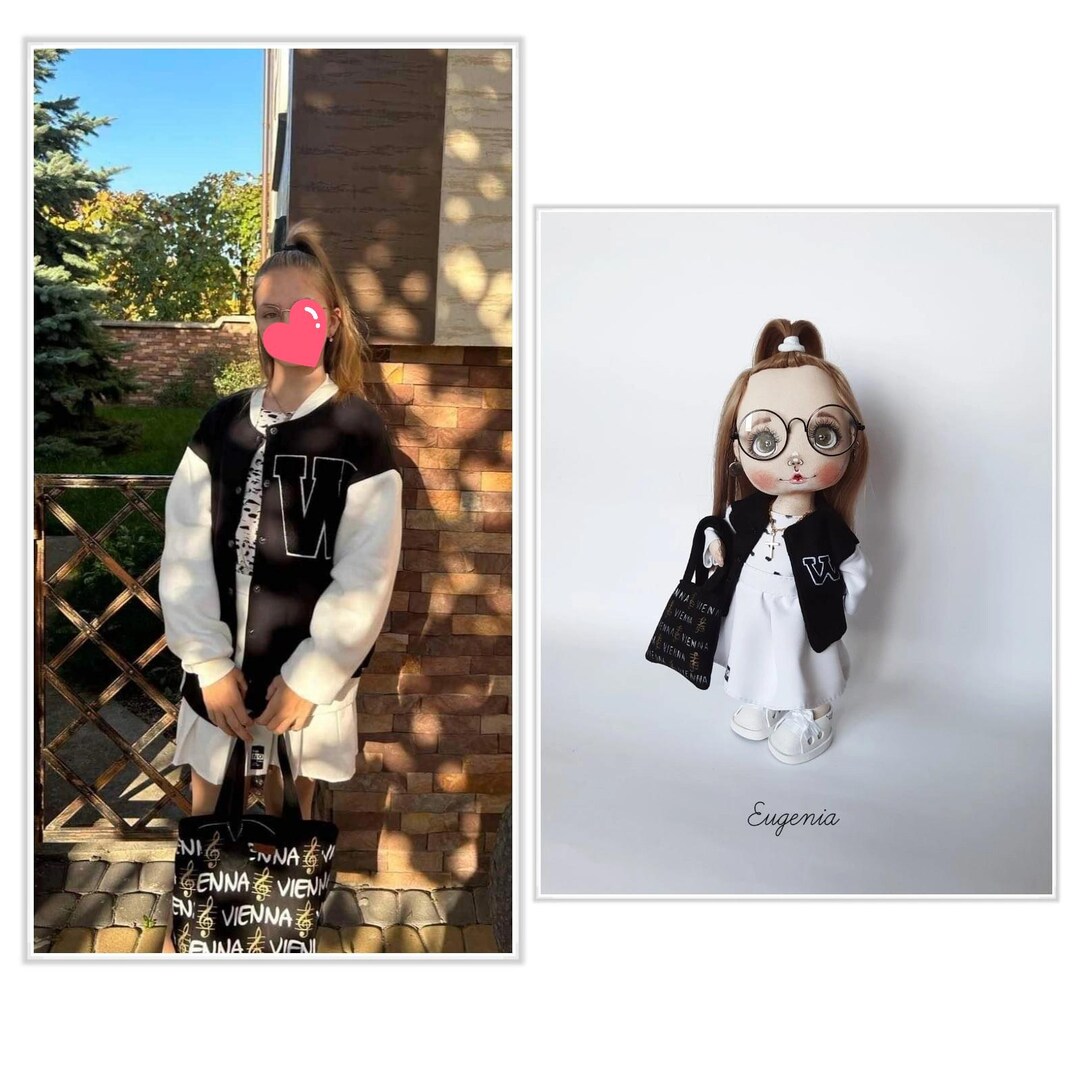 Personalized Doll From a Photo, Customized Doll With a Face, Portrait ...