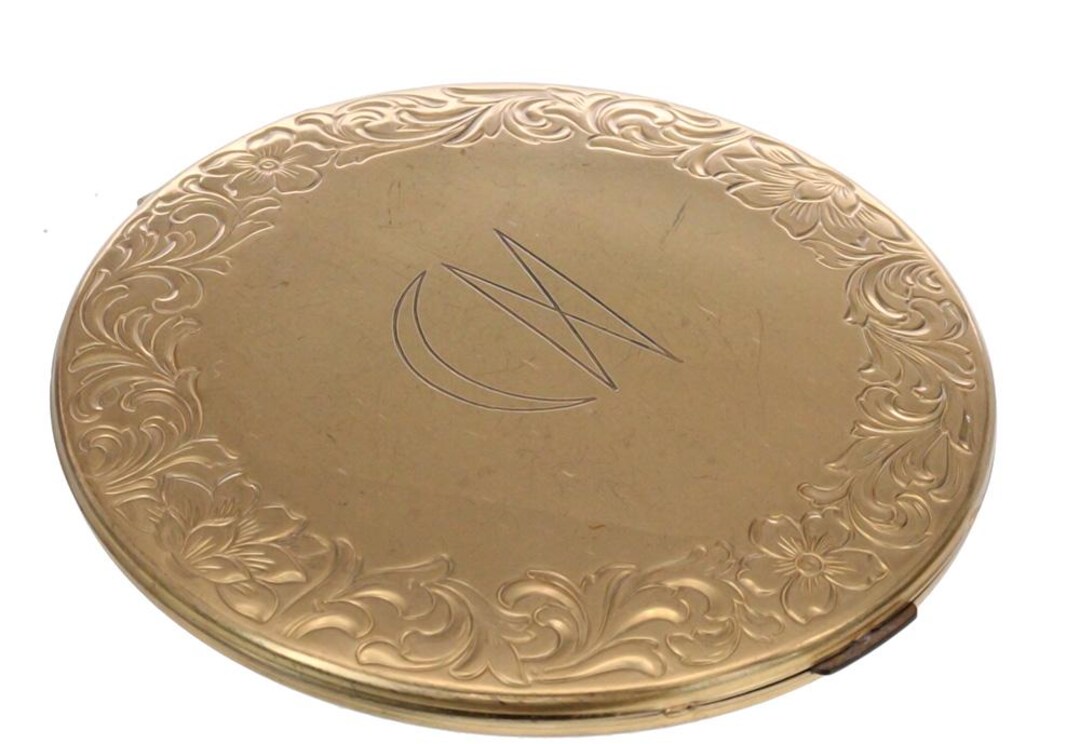 Volupte Vintage Face Powder Compact Round - Etsy