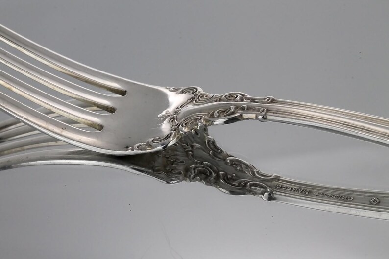 Gorham Chantilly Sterling Silver Dinner Forks, 7 1/2 , No Monogram - Etsy