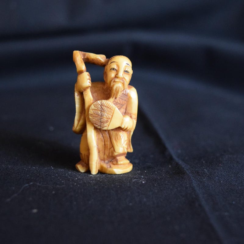 Japanese Netsuke - Etsy