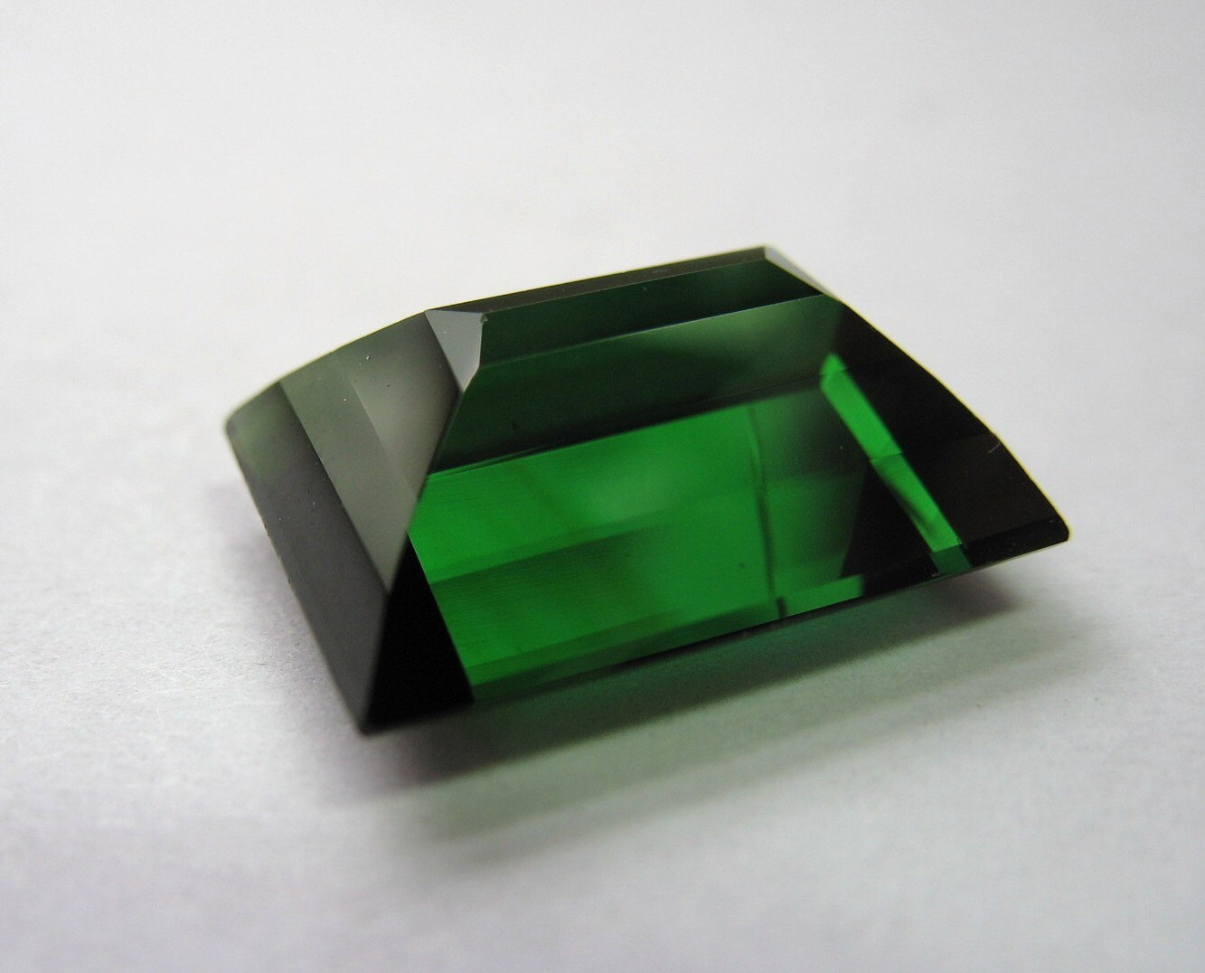 Forest Green Rectangular Step Cut Tourmaline - Etsy