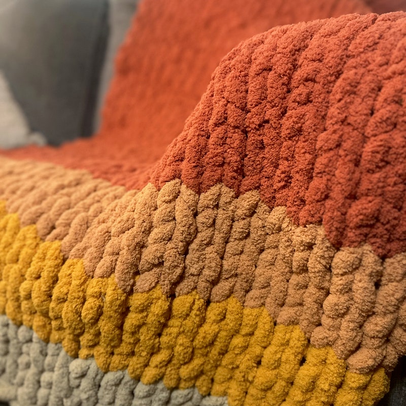 Chunky Throw - Etsy