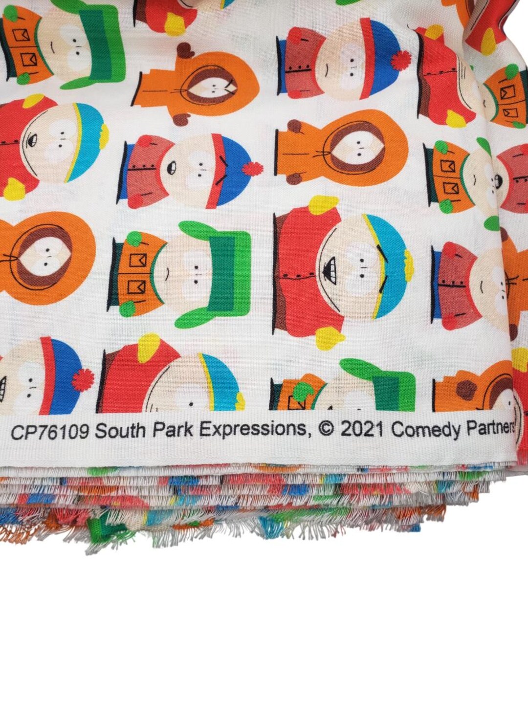 South Park Expressions Cotton Quilting Fabric Novelty Material Stan ...