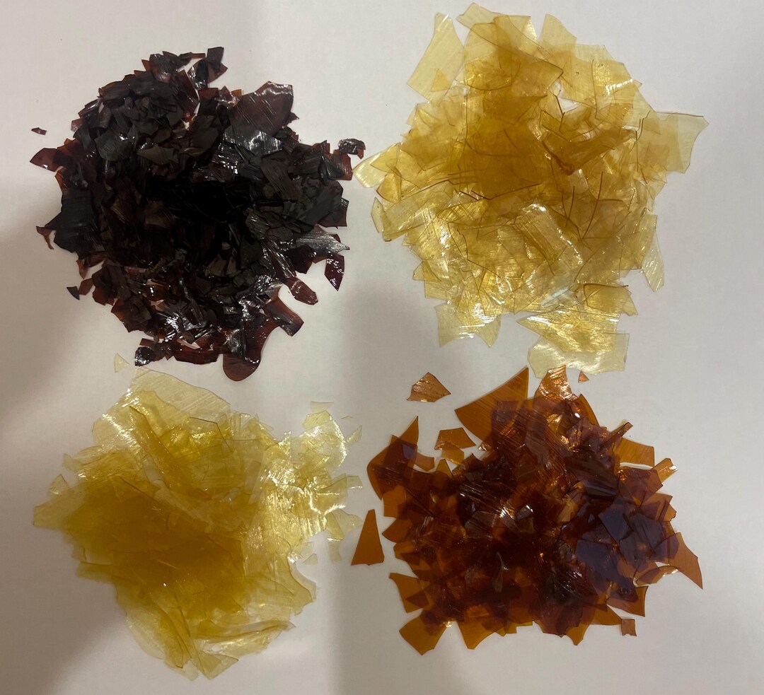 Sampler Pack of Dewaxed Shellac Flakes - Etsy