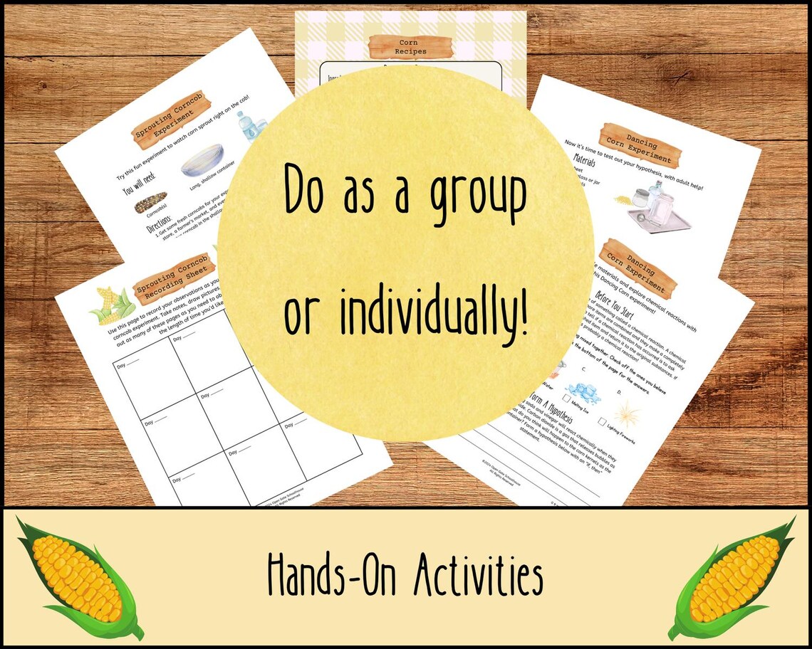 Let's Visit A Corn Maze Activity Pack for Field Trips, Outings ...