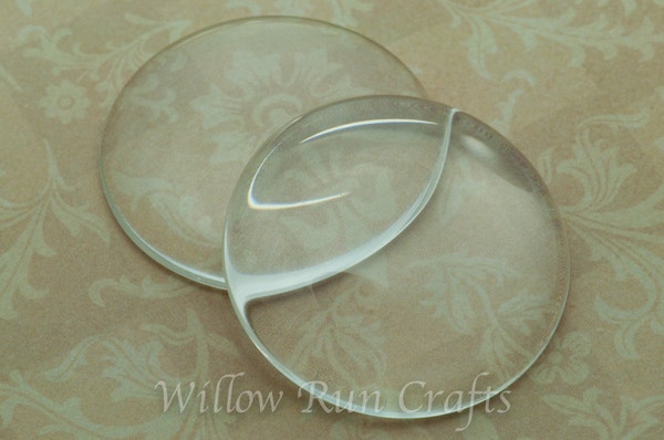 Transparent Glass Discs Various Sizes & Colours Available - Etsy Canada