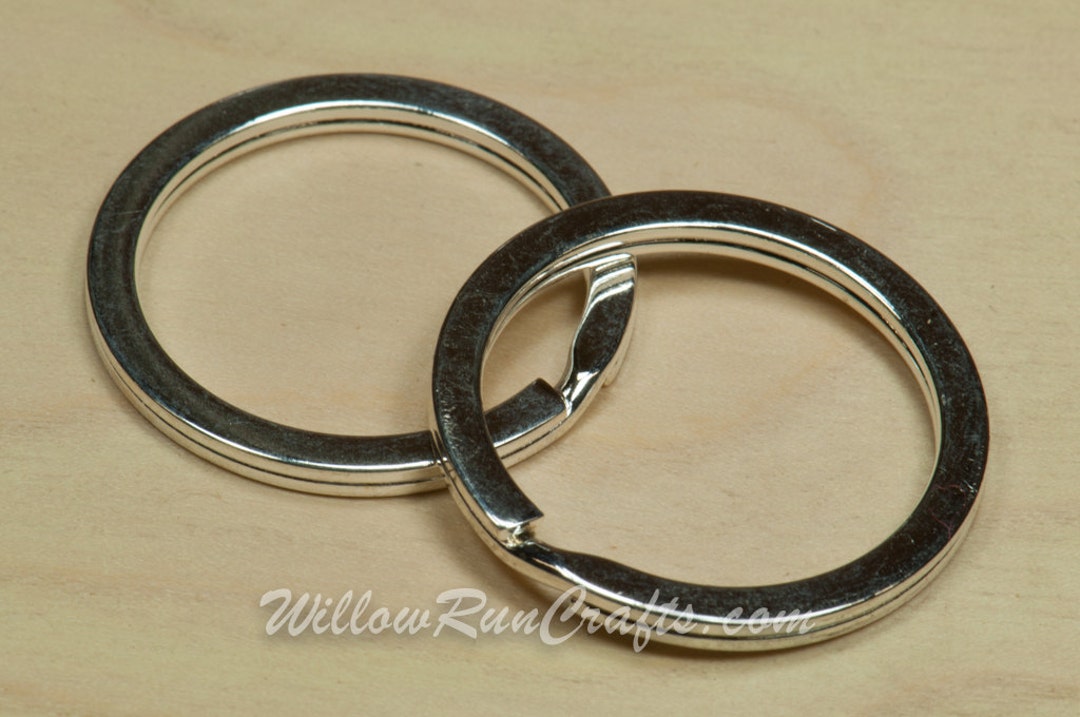 50 Key Rings Silver, Bronze and Copper 30mm - Etsy