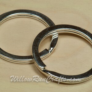 50 Key Rings Silver, Bronze and Copper 30mm - Etsy