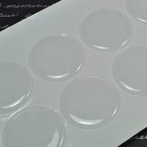 10 Pack 2 Inch Circle Epoxy Domes, Epoxy Stickers, Resin Stickers ...