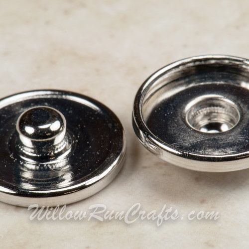 10 Pack 18mm Snap Button Hardware Chunk Snaps 07-52-002 - Etsy