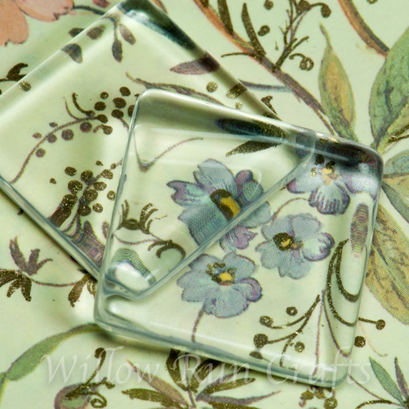 1 Inch Glass Tiles - Etsy