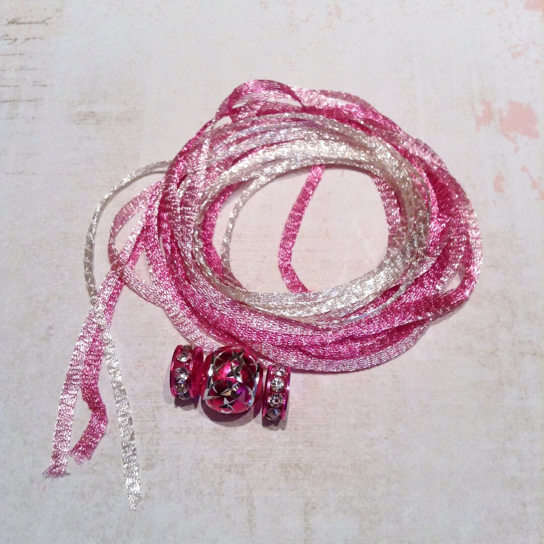 Wirelace Charisma Bracelet Kit, Pink, Dusty Rose, Pale Silver Wirelace ...
