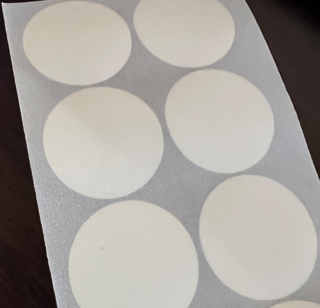 Stickers 35mm Circle Double Sided Adhesive, Pendant Tray Stickers ...