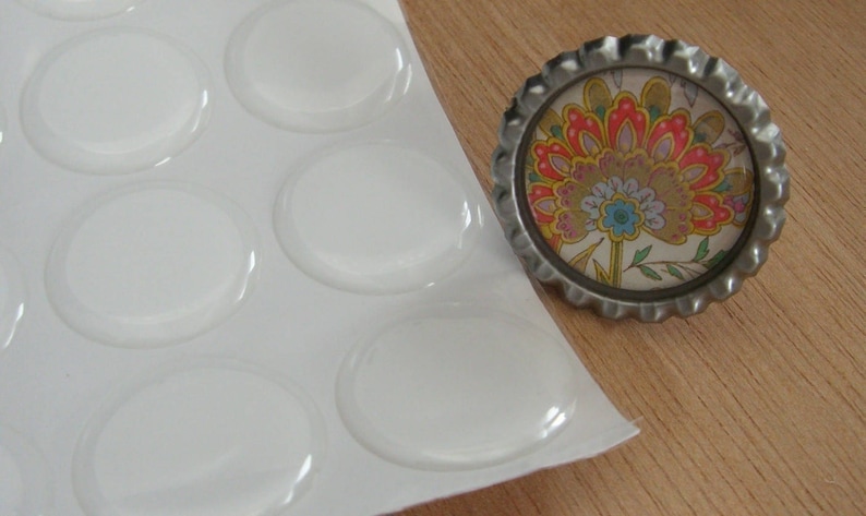 25mm Clear Circle Epoxy Domes Circle Resin Stickers - Etsy
