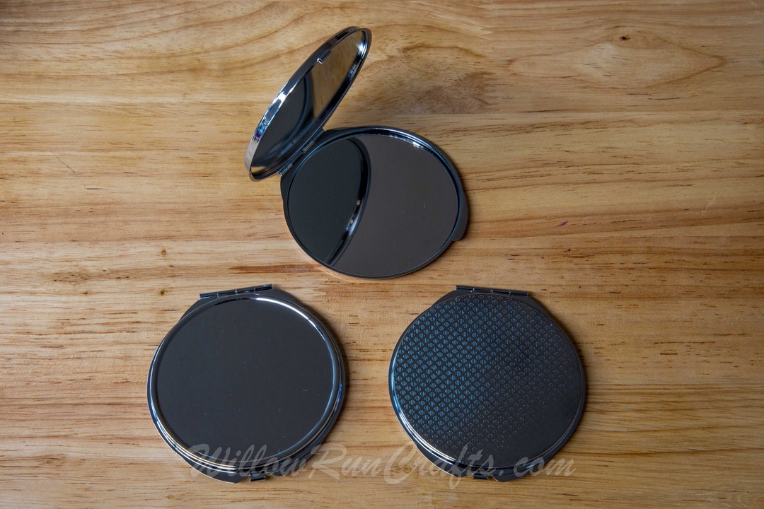 5 Compact Mirror Double Sided Mirror With 68mm Decorative Area - Etsy