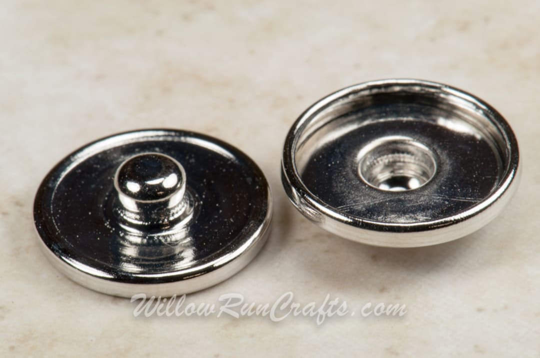 50 Pack 12mm Button Snaps- Chunk Snaps (07-52-003), Noosa Snaps, Ginger ...