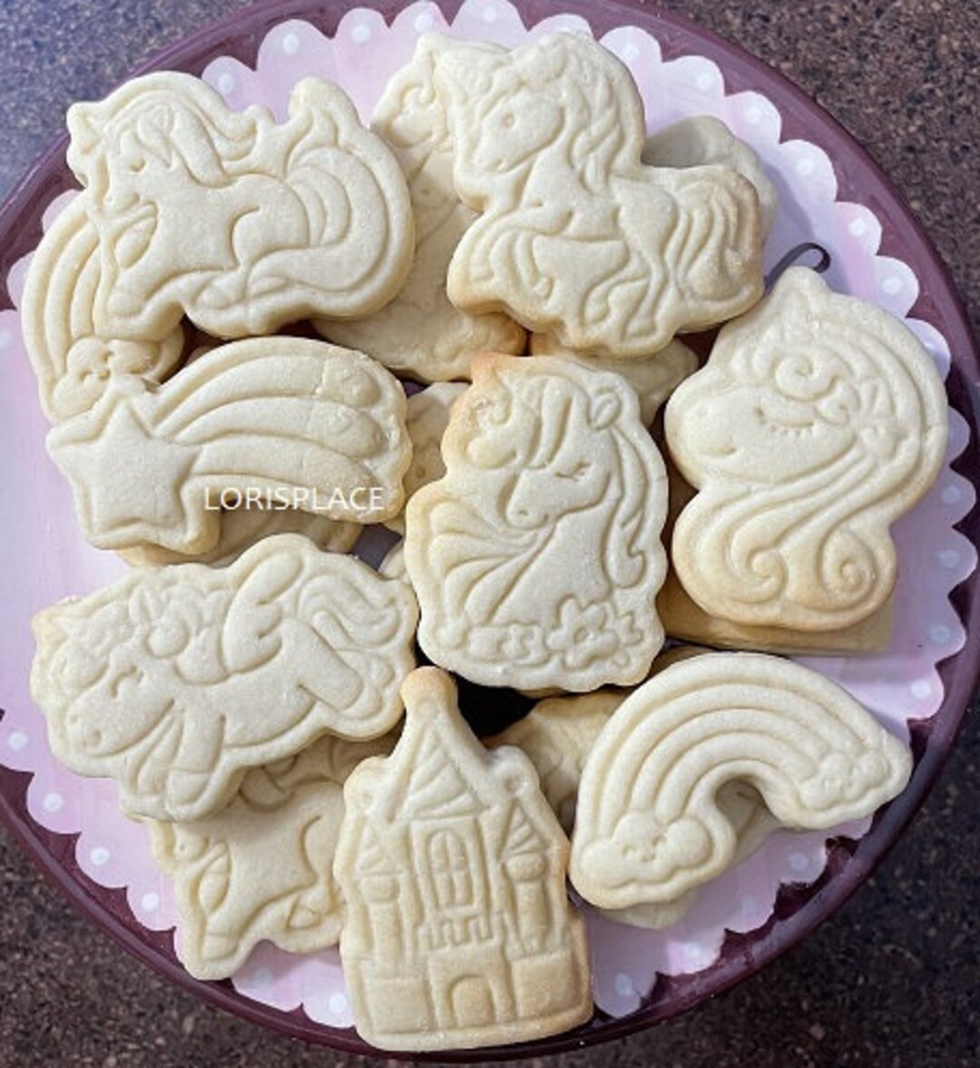 Princess Unicorn IMPRINT Cookies 24 Cookies - Etsy