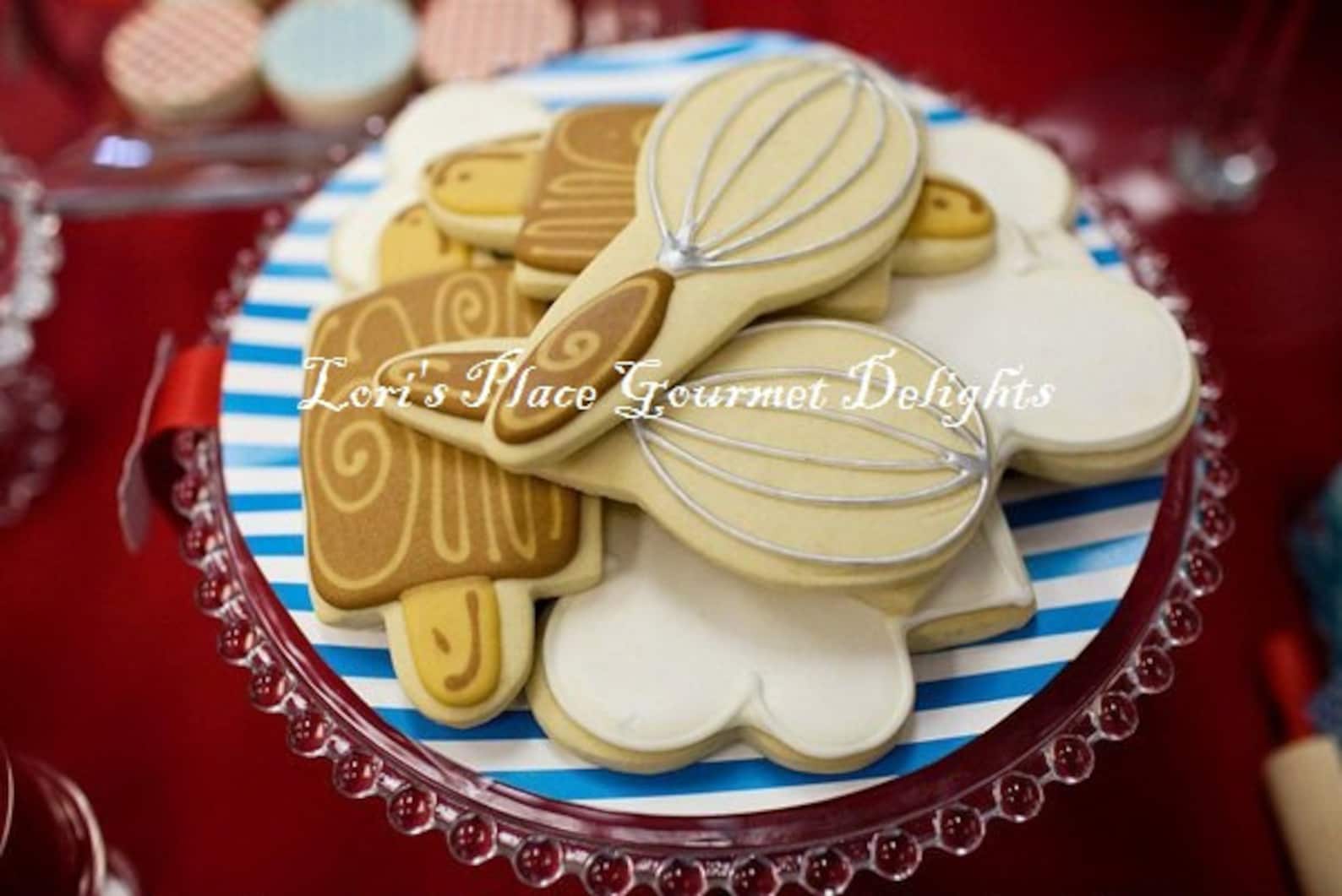 Chef Cookies Chef Hat Cookies 12 Cookies | Etsy