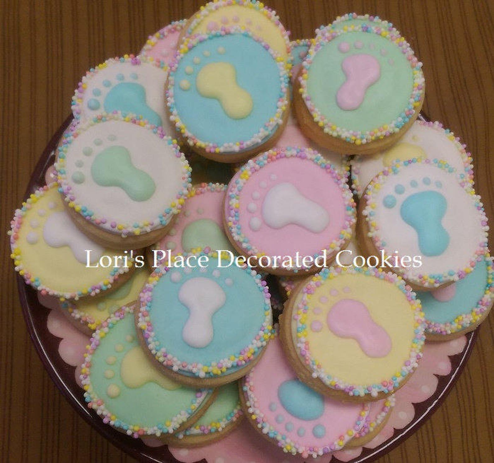 Baby Feet Cookies Baby Feet Munchkin Cookies 24 Cookies - Etsy