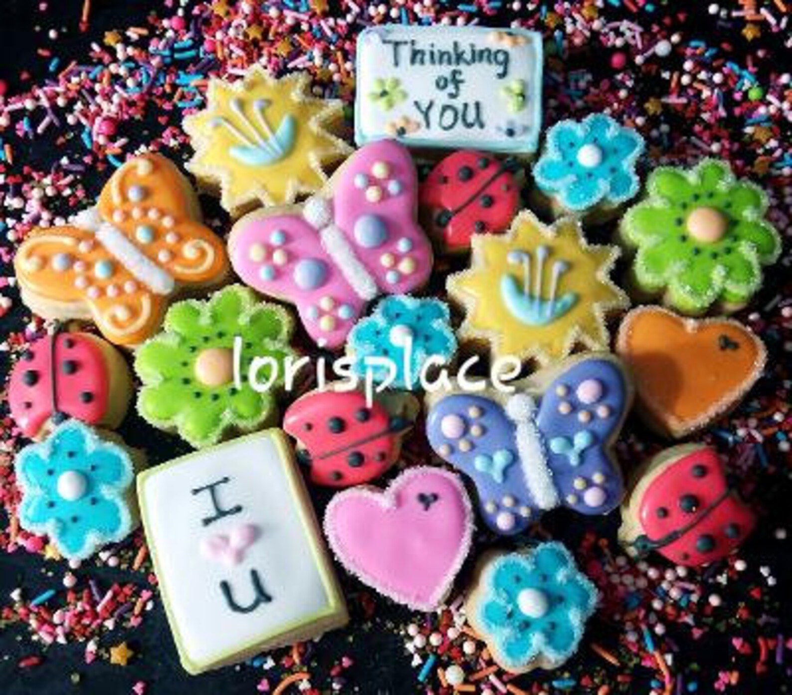 Thinking of You Mini Munchkin Cookies 19 Cookies - Etsy
